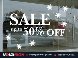 High-Quality Custom, Vinyl, & Round Sticker Printing Dubai At Nova Sign ...