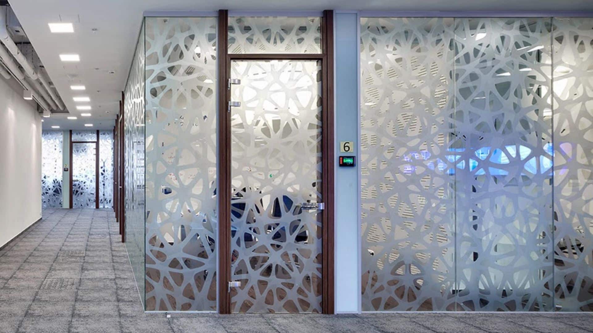 What Are The Latest Trends In Glass Frosting For Offices?
